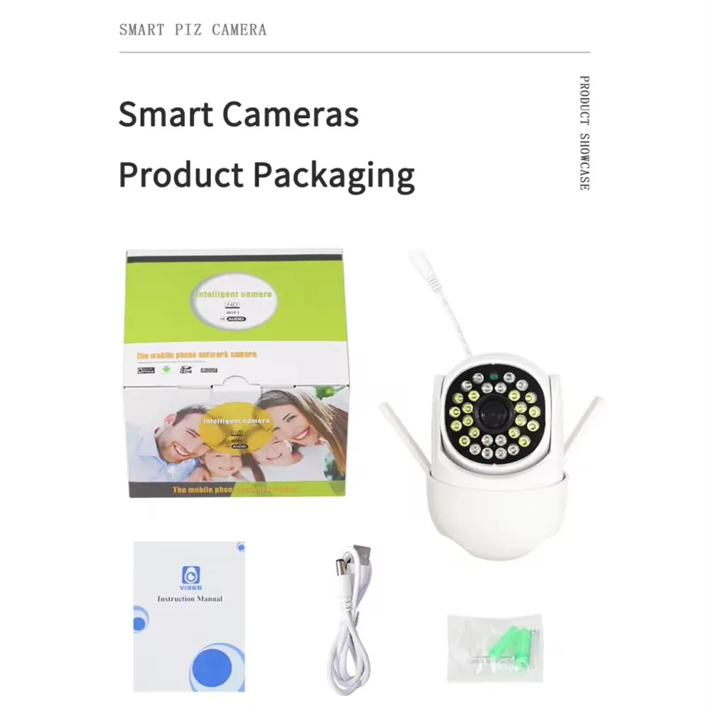 360 Degree Surveillance Camera: Wireless HD Panorama Camera With ...