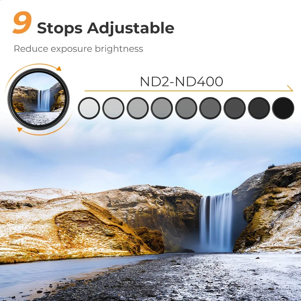 DHgate.com:K F Concept ND2ND400 Adjustable Neutral Density Camera Lens ...
