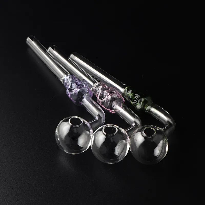 Premium Pyrex Glass Oil Burner Bubbler Pipe with Spiral Handle | Best ...