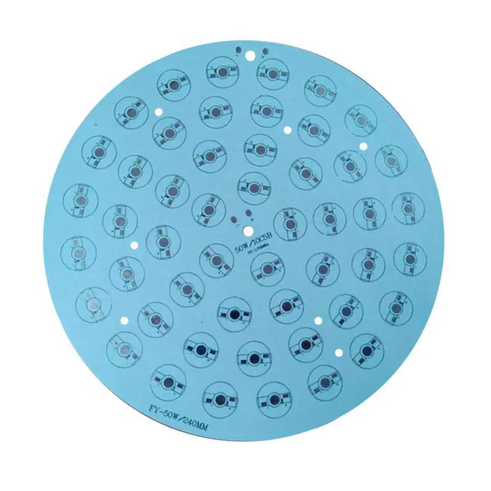 Premium LED Underground Lamp Heatsink - 50/60W Aluminum Plate for ...