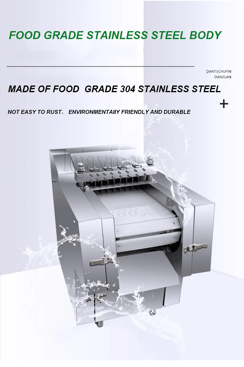 Meat Cutter Machine Commercial Chicken Chop Equipment Automatic Bone ...