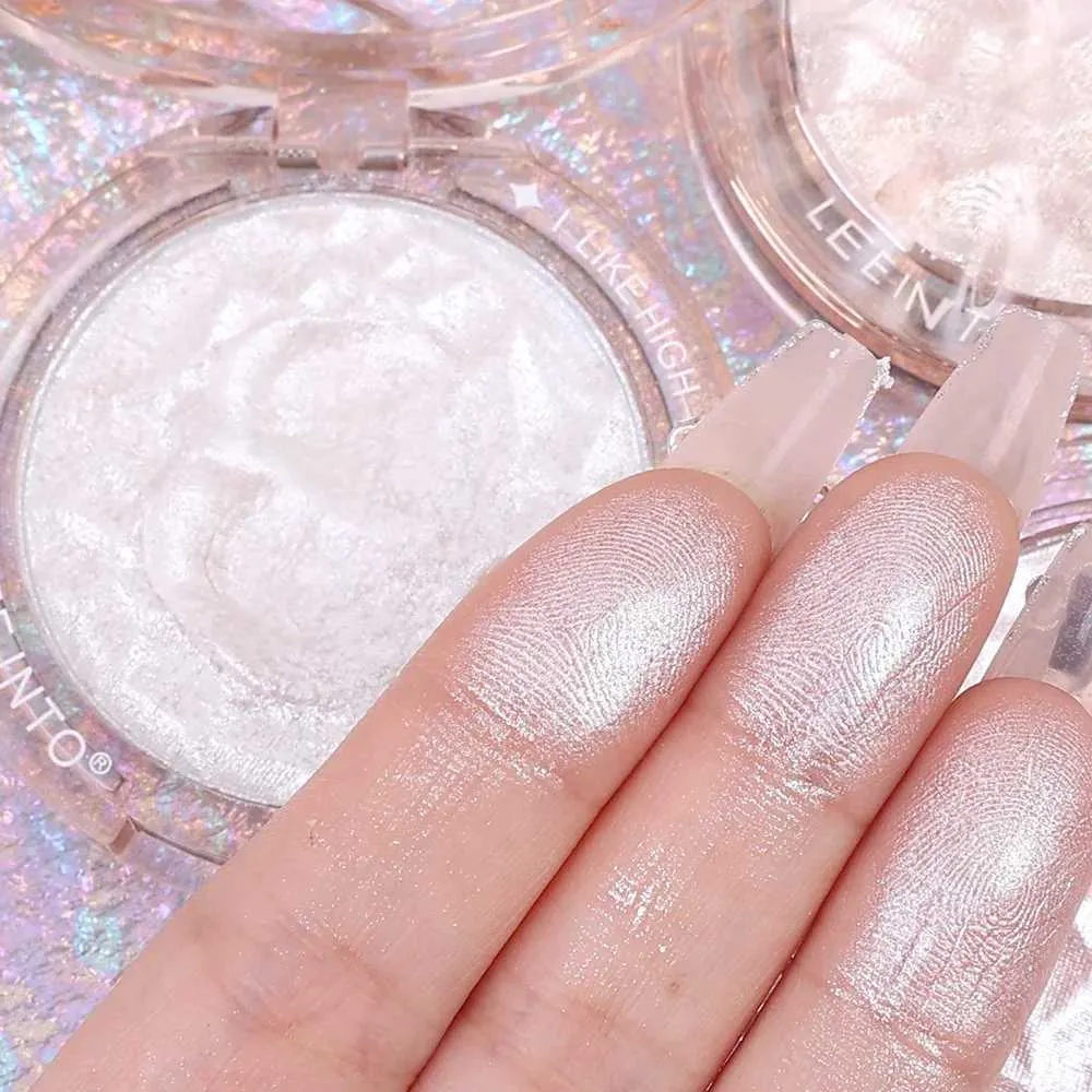 Diamond Pink Highlight Palette: Waterproof, Glitter Illuminating Powder ...