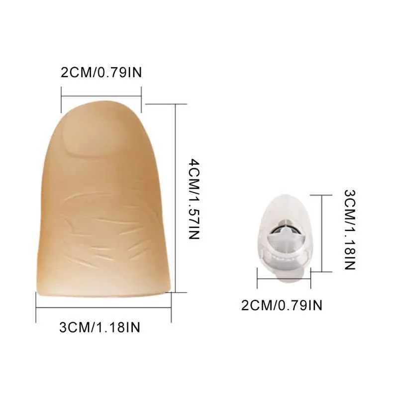 DHgate.com:2Pcs Magical Flickering Finger Props: Dazzling Light-up ...
