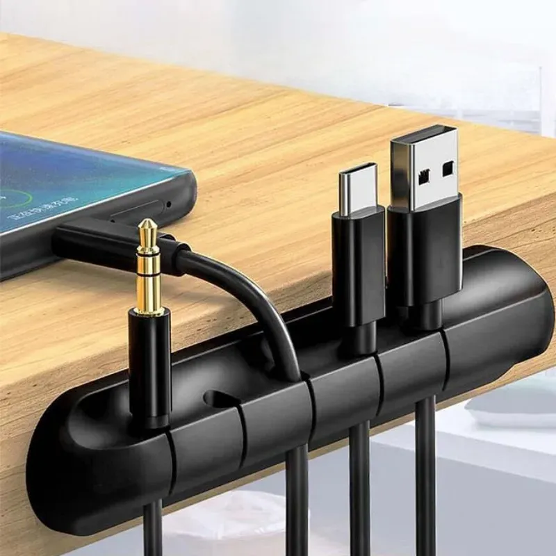 Cord holder for desk store