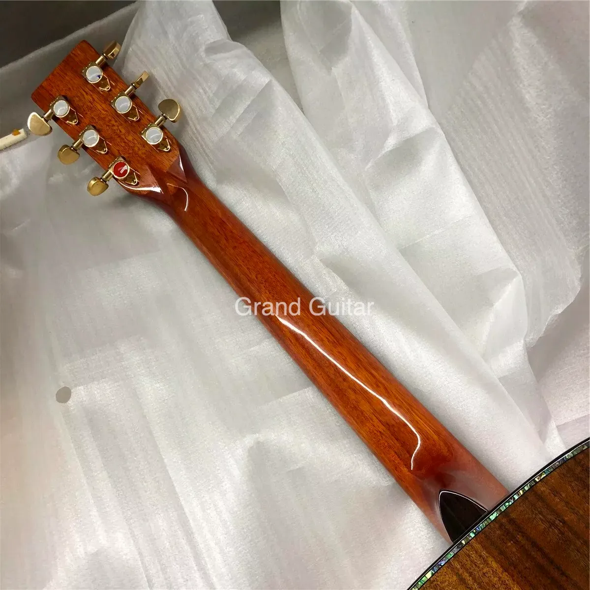 Custom MT Style 40 Inch OM Body All Koa Wood Acoustic... From Ylan ...