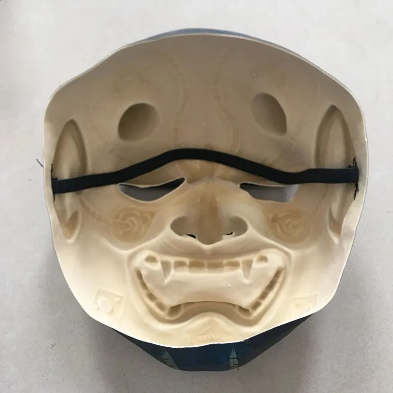 Japanese Latex Samurai non rebreather mask - Soft Rubber Animation Face ...