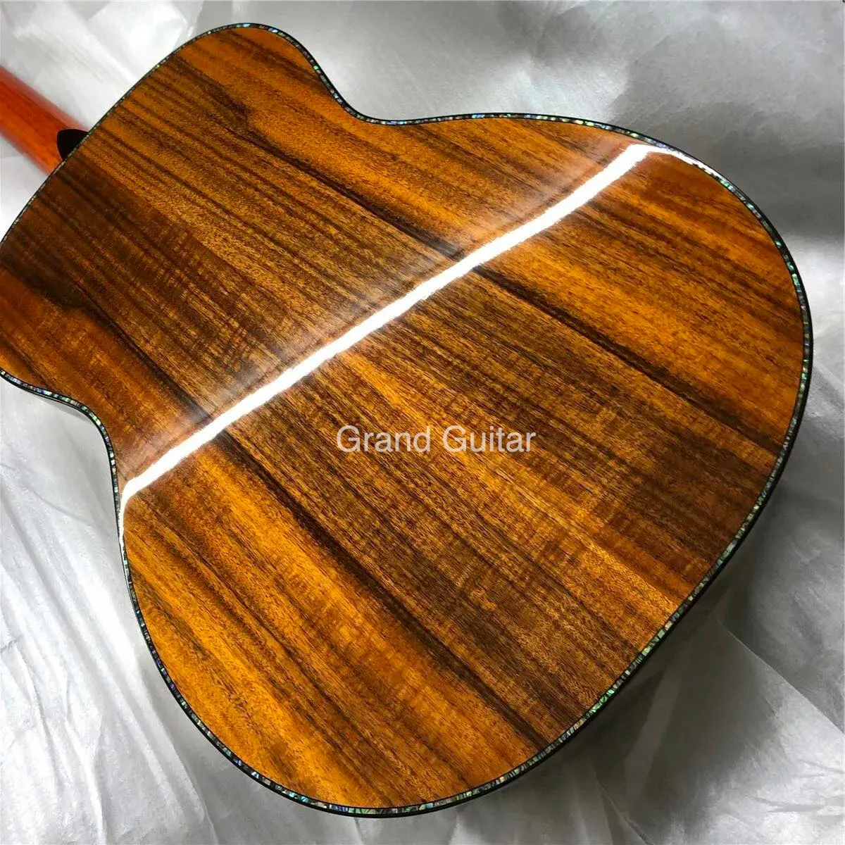Custom MT Style 40 Inch OM Body All Koa Wood Acoustic... From Ylan ...