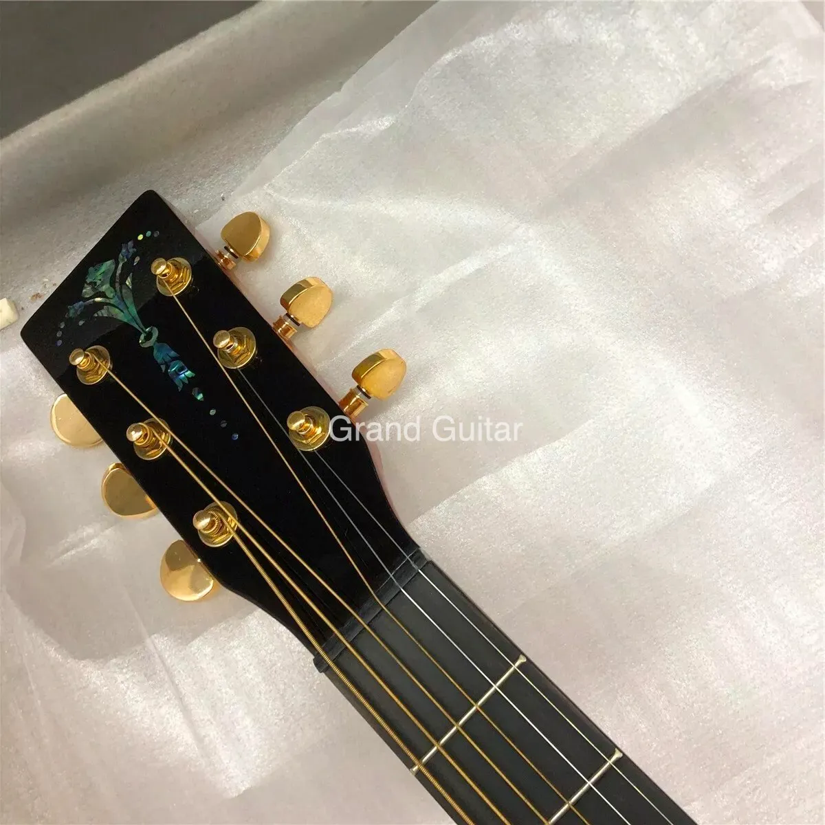 Custom MT Style 40 Inch OM Body All Koa Wood Acoustic... From Ylan ...