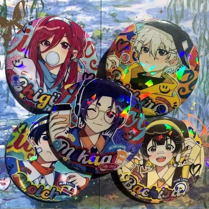 Blue Lock Isagi Yoichi Bachira Meguru Chigiri Hyoma Sailor Moon Brooch ...