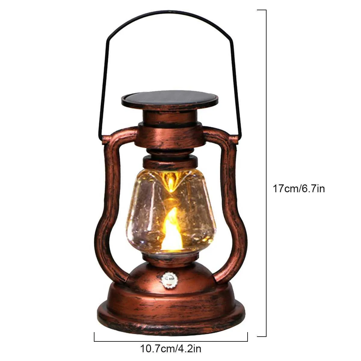 DHgate.com:Solar Lantern: Outdoor LED Hanging Light - Retro Kerosene ...