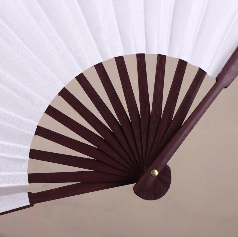 Ni231 Large Bamboo Folding Hand Fans 27cm &... From Meilee2022, $2.36 ...