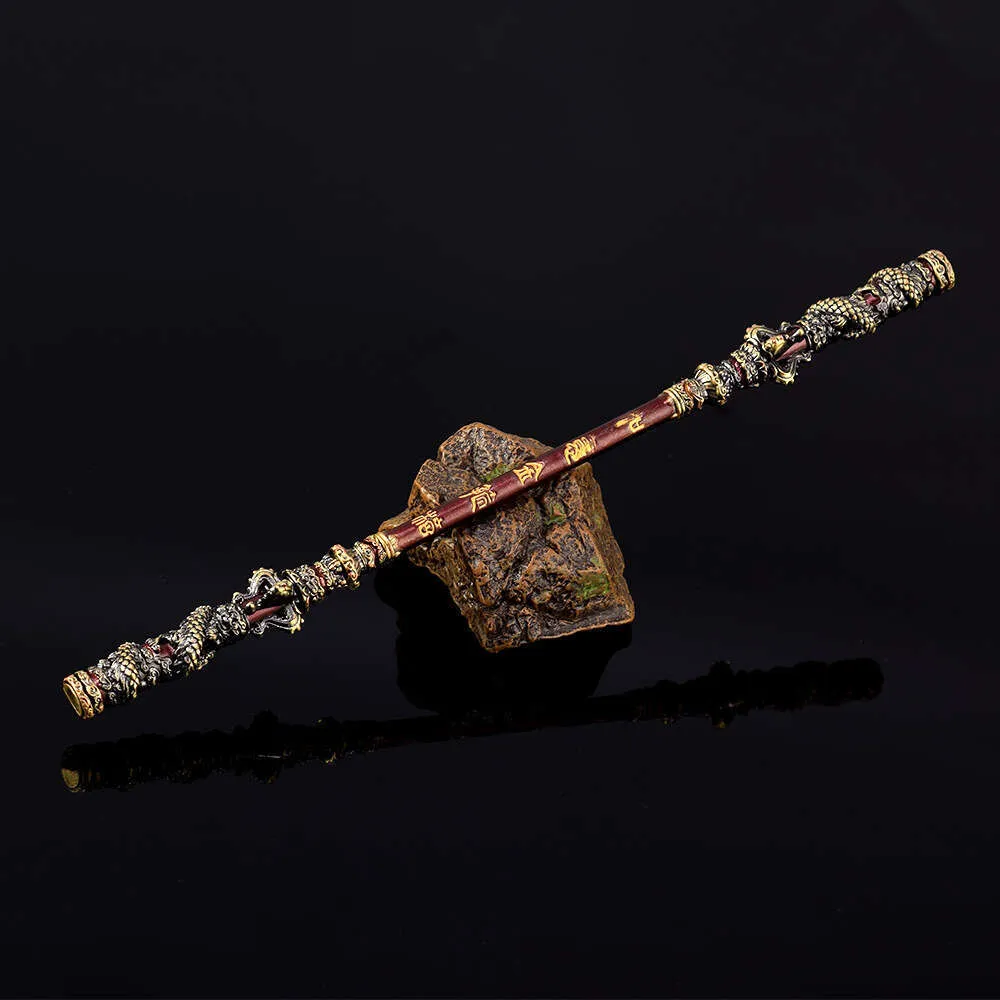 Black Myth: Wukong Figure Sun Wukong Monkey King Bar, 22cm Metal Katana ...