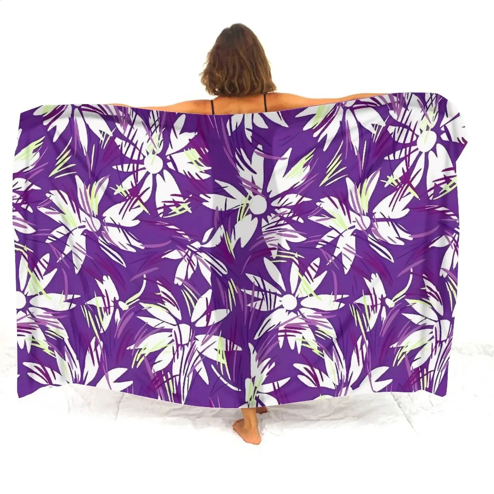DHgate.com:Retro Polynesian Tribal Print Beach Jacket and Sarong ...