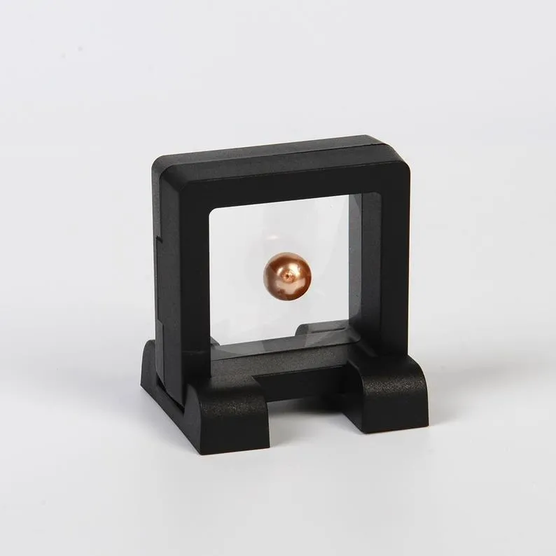 Ring Display Case, Clear Acrylic Jewelry Box For Earrings, 50x50mm ...