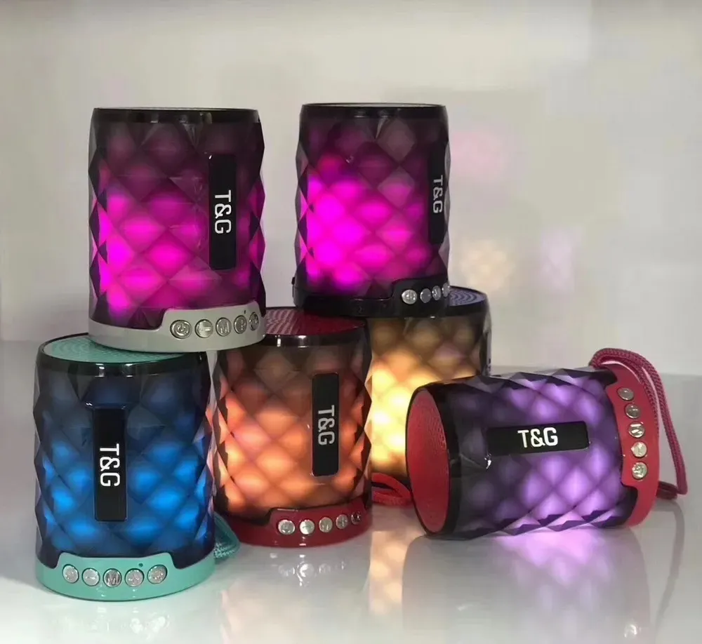Portable LED Bluetooth Speaker With Colorful Lights,... From ...