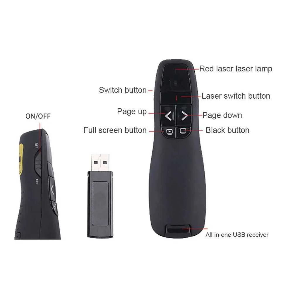 Red Laser Pointer Presenter - Classroom Teaching & PowerPoint ...