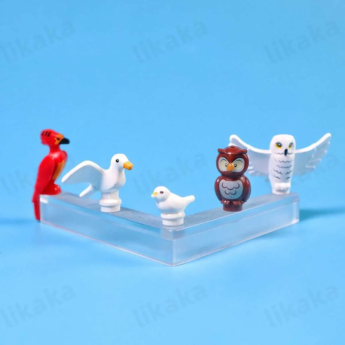 DHgate.com:Mini Building Blocks Raccoon & Bird Owl Model Set - DIY ...