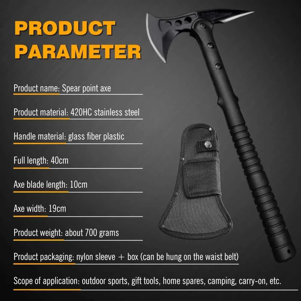 Multifunctional Axe: Premium Quality Hand Tool for Camping, Hiking ...