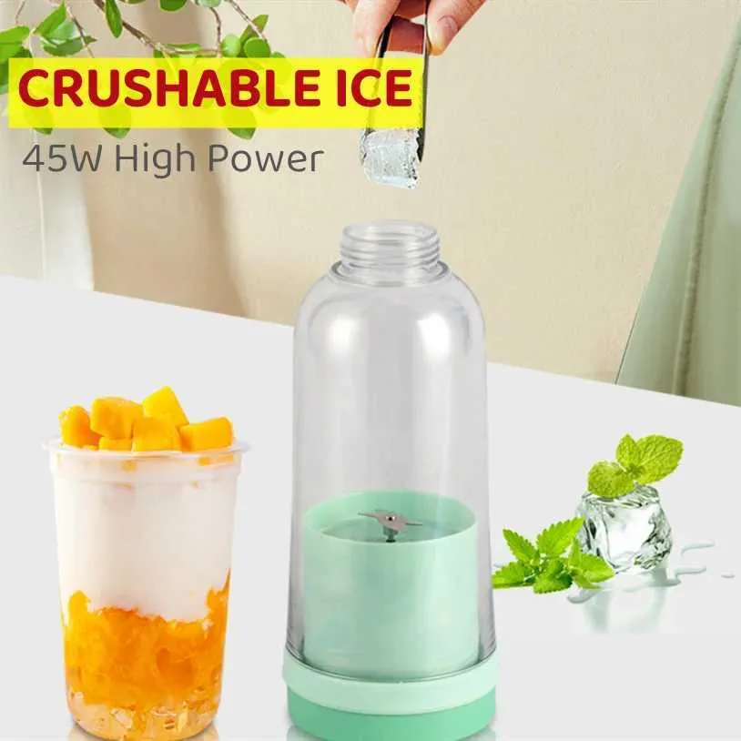Portable Blender 350ml Mini Electric Juice Machine... From Flies_like ...