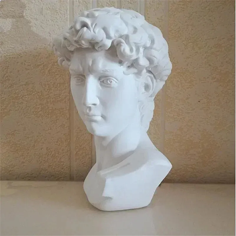 David Statue Head Sculpture 15cm Mini Gypsum Resin... From Ukeastore ...