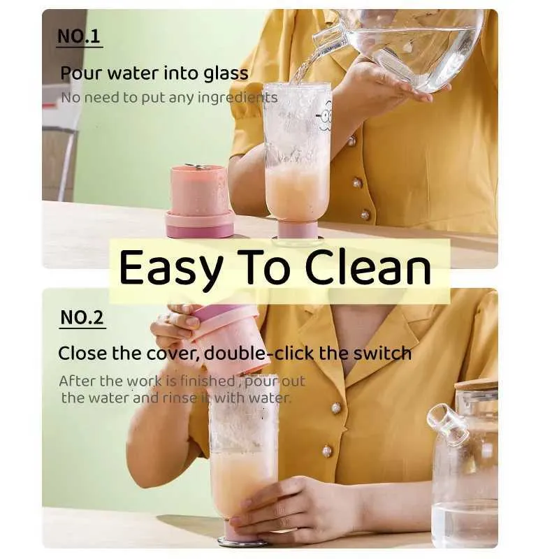 Portable Blender 350ml Mini Electric Juice Machine... From Flies_like ...