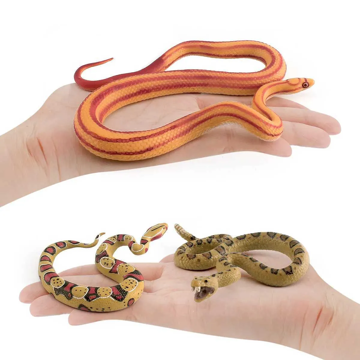 Snakes Rubber Toy Realistic Prank Snake Model ... From Time_brocade1 ...