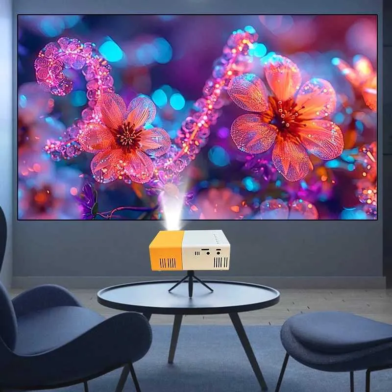 DHgate.com:Portable Mini Projector with Long Battery Life, 320P HD ...