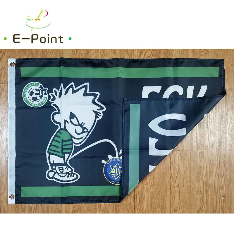 Maccabi Haifa FC Flag FCK TLV 3*5ft 90cm*150cm... From Huyongkui, $6.04 ...