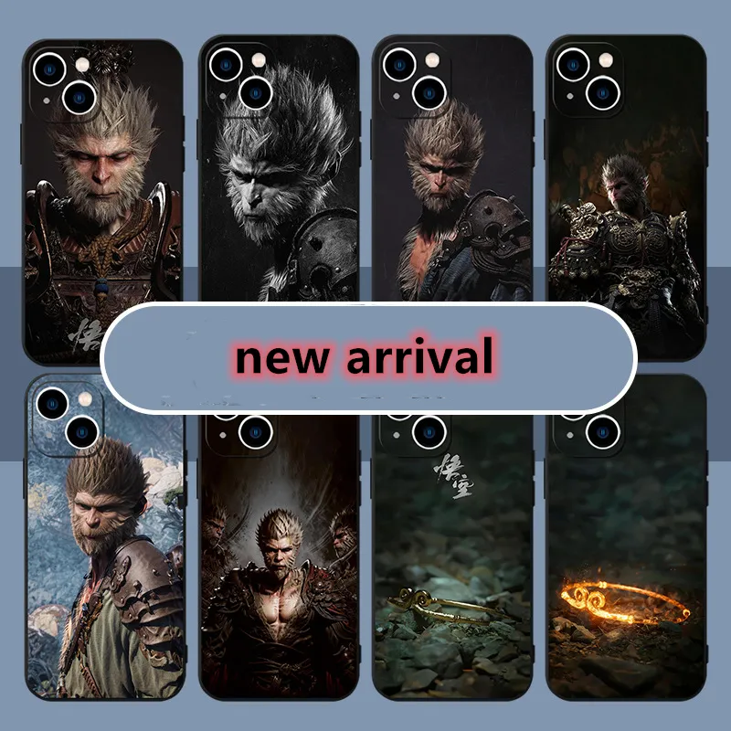Black Myth Wukong Chinese Culture Weird Phone Cases For IPhone 15/14/13 ...