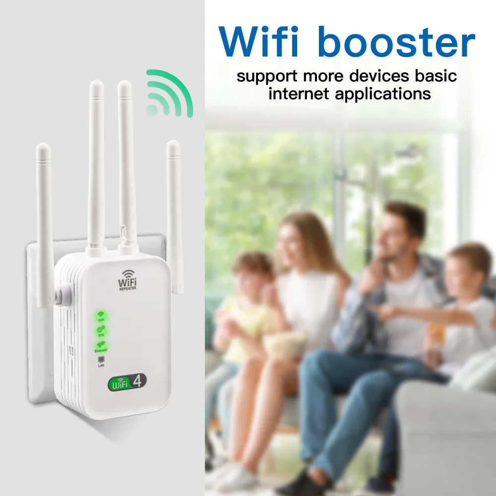 WiFi Range Extender 300Mbps EU Plug - Boost Signal, Expand Coverage ...