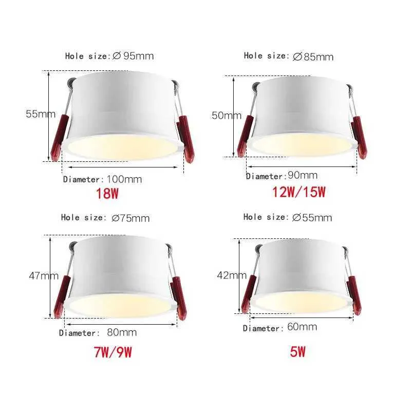 Adjustable Ceiling Tube Lights Led Ceiling Spotlight With Embedded ...
