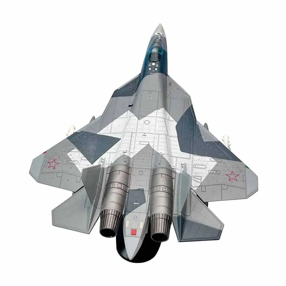 1/100 Scale SU 57 Sukhoi Fighter Jet Metal Aircraft... From Popular ...