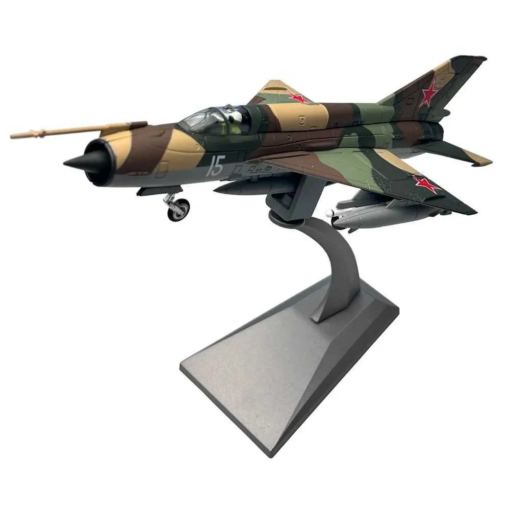 MiG 21 Fishbed Jet Fighter 1/72 Scale Die Cast Metal Aircraft Model For ...