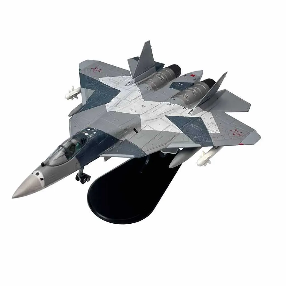 1/100 Scale SU 57 Sukhoi Fighter Jet Metal Aircraft... From Popular ...