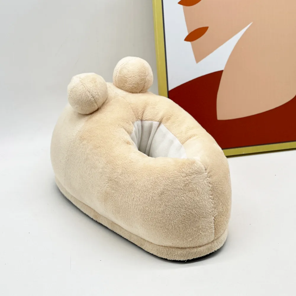 Comfortable Unisex Plush Warm Slippers For Winter Cou Cartoon And Anime ...