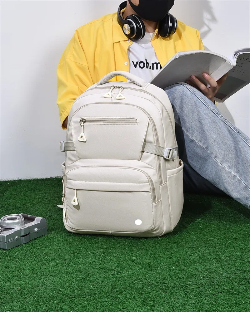 Backpacks For Students Large Capacity Nylon Campus Laptop Bags For ...