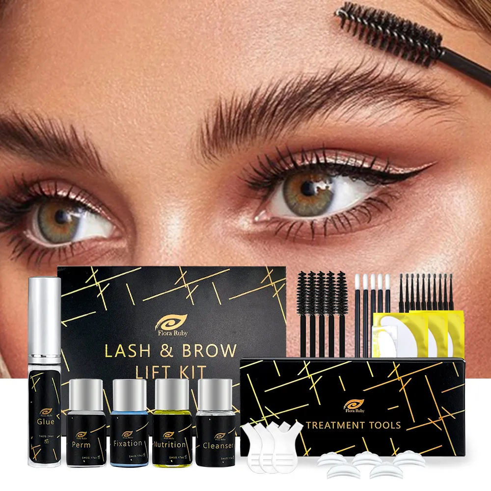 Lash Lift & Brow Lift Sachet: Perm, Lift & Curl 2 In 1 Makeup Tool For ...