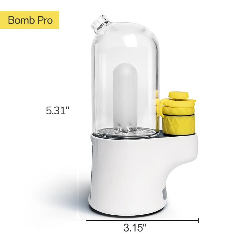 BOMB PRO Electric Dab Rig Wax Vaporizer With Precise Temperature ...