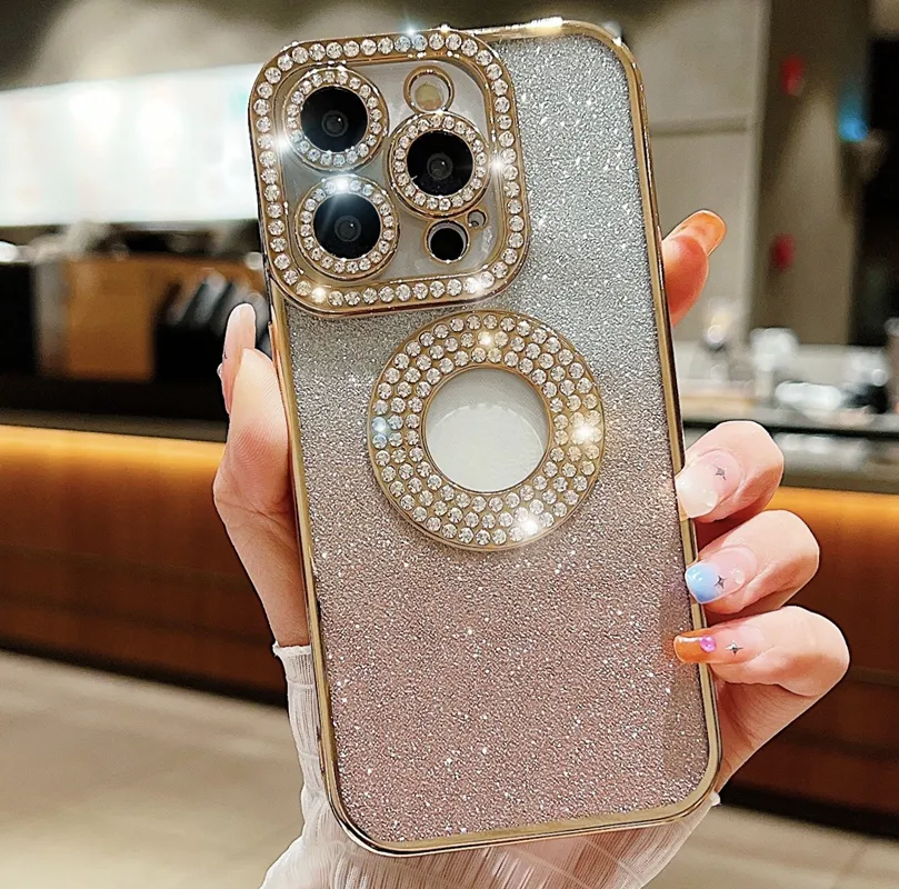 Luxury Bling Diamond phone casing for iPhone 16/15 Plus/14 Pro Max/13 ...