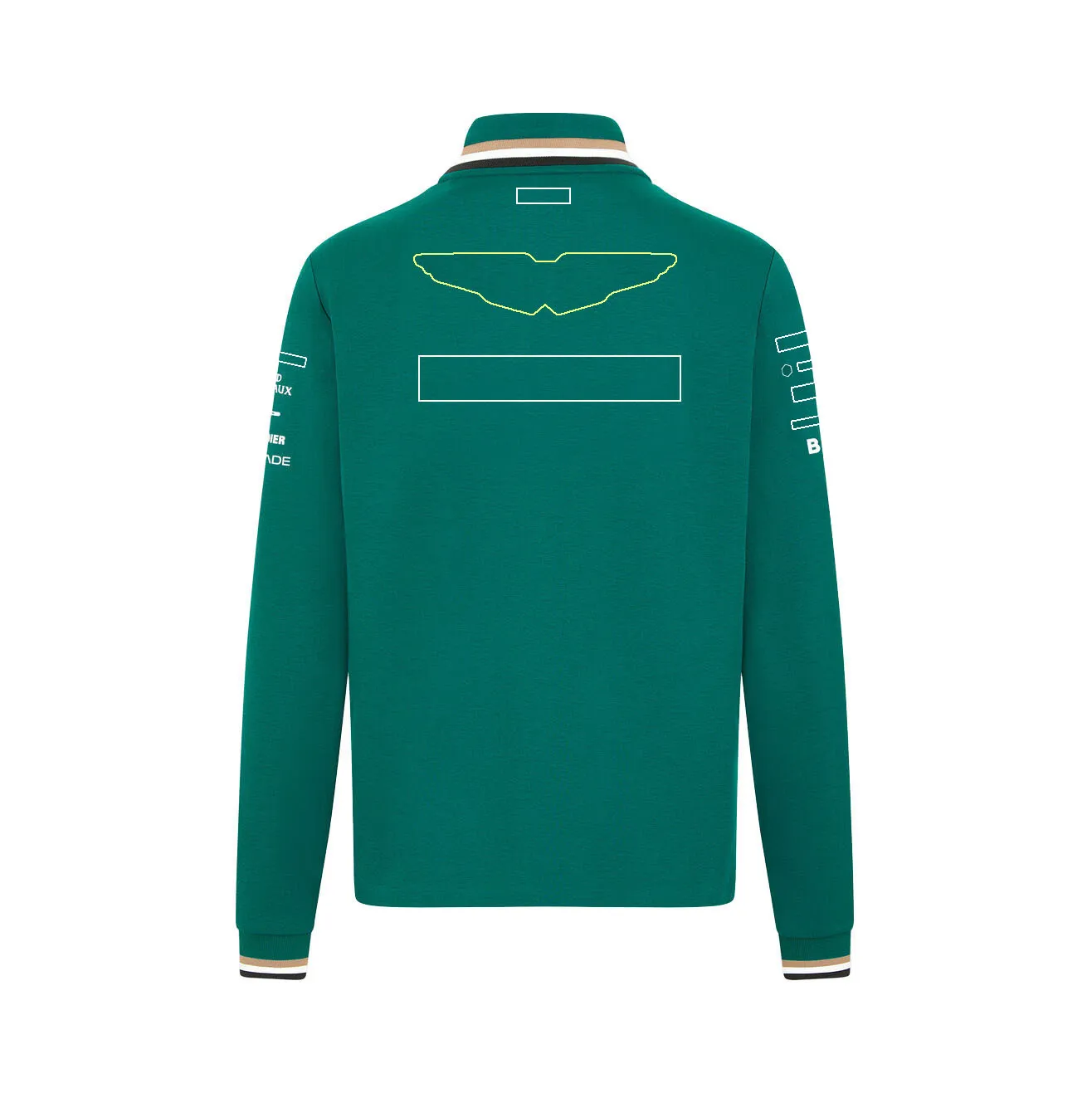 F1 2024 Team Driver Hoodie Formula 1 Racing Green Uniform Hoodie Men ...