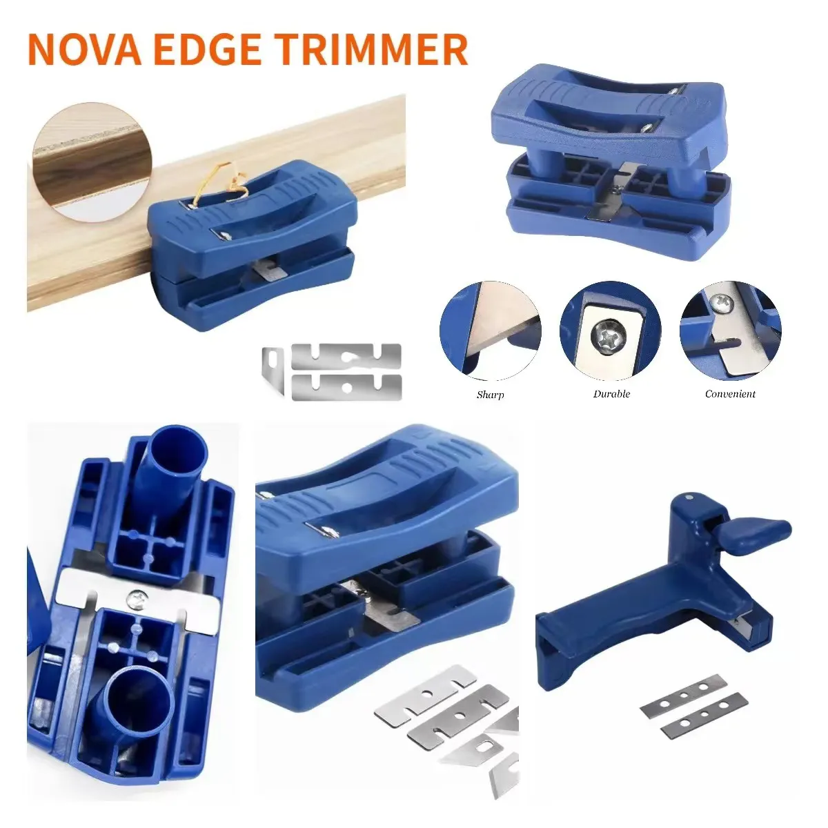 Precision Manual Edge Trimmer - Woodworking Hand Tool for Clean, Smooth ...