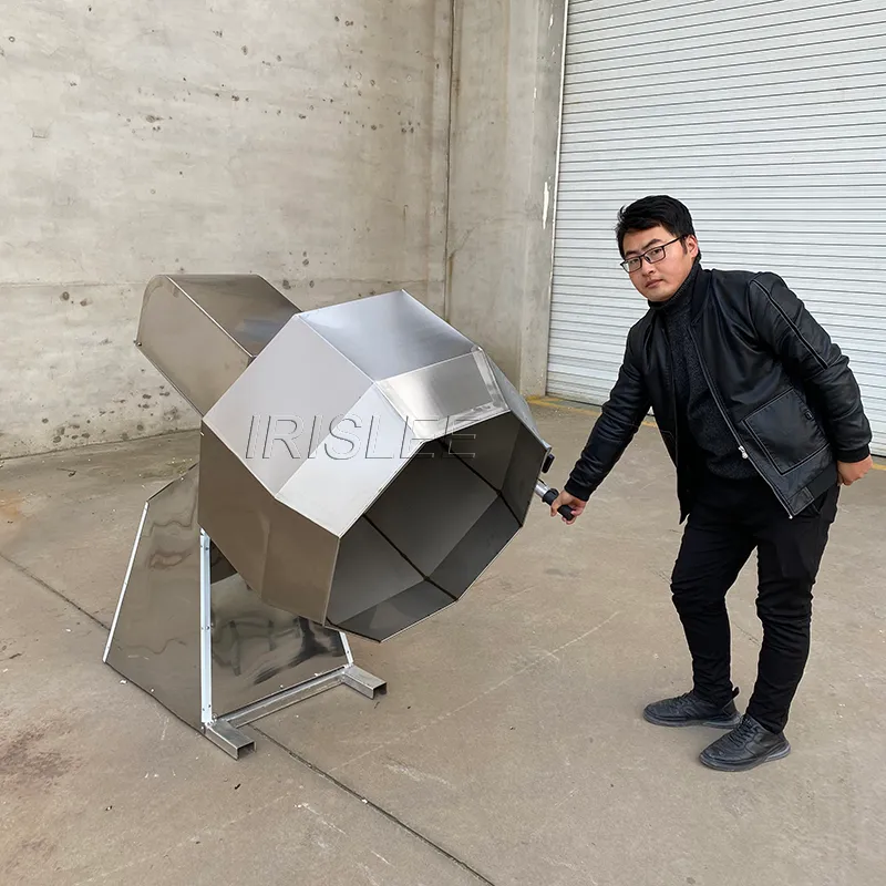 DHgate.com:Popcorn Mixing Mixer Puffed Rice Beans Drum Flavoring ...