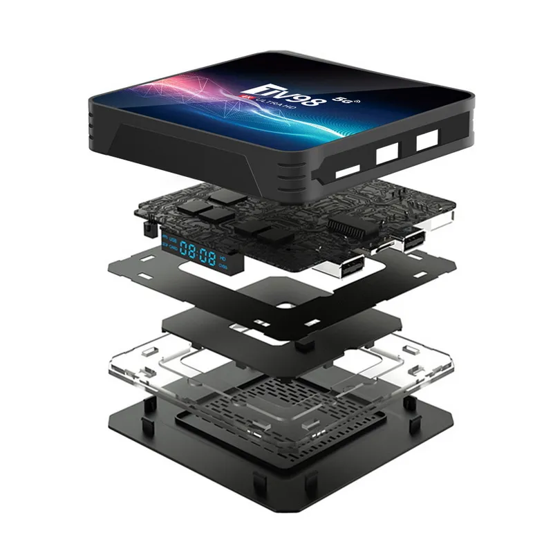 DHgate.com:4K Smart TV Box, Android 12.1 TV98 Allwinner H313 Quad Core ...