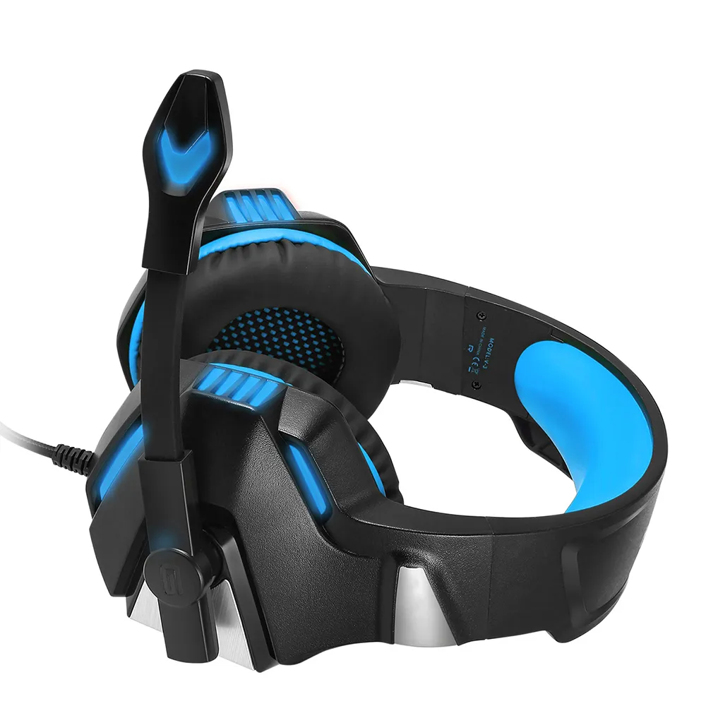 USB 7.1 Virtual Surround Sound Gaming Headset with Mic - Deep Bass ...