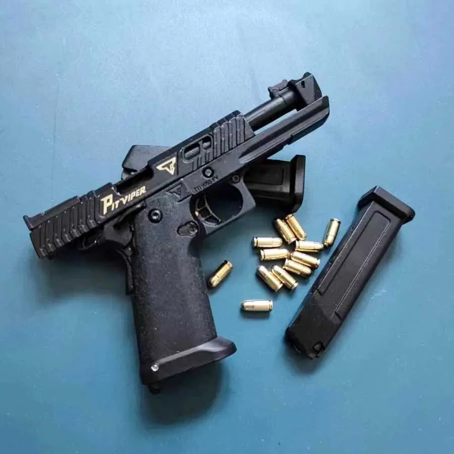 Alloy G34 TTI PIT VIPER Model - 1/3 Scale Mini Toy Gun Keychain ...