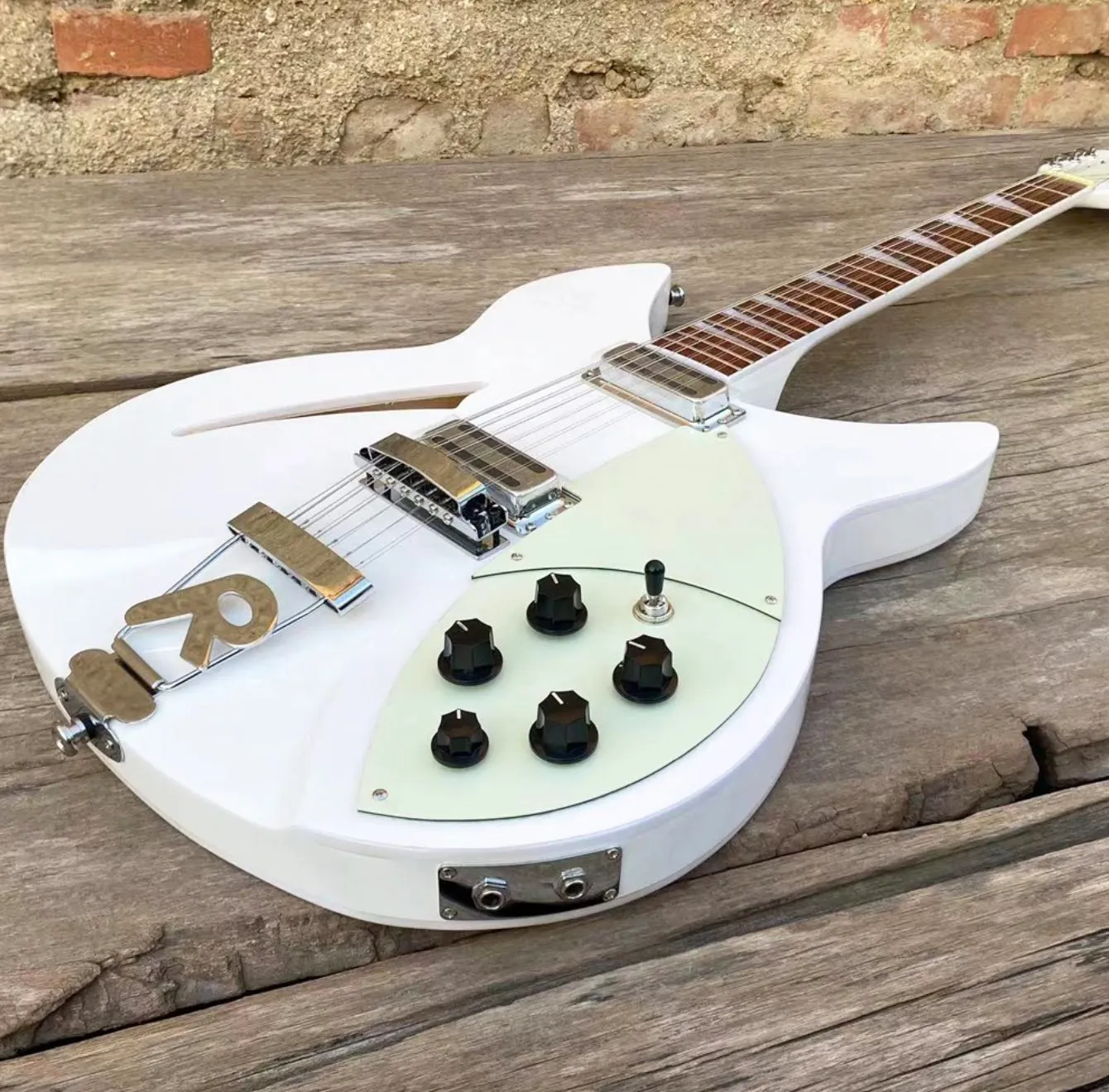 Electric Guitar Custom: 12 String Hollow Body Electric Guitar With ...