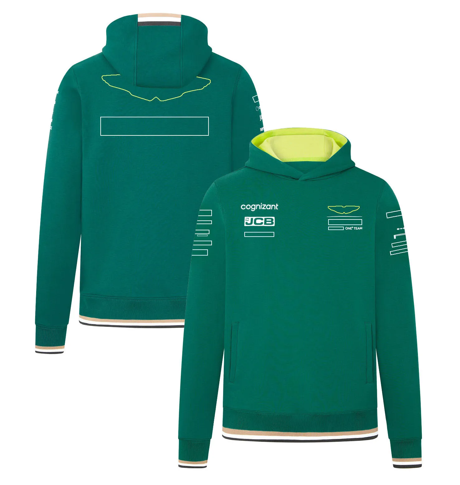 2024 F1 Team Official Formula 1 Racing Hoodie Half Zip F1 Sweatshirt ...