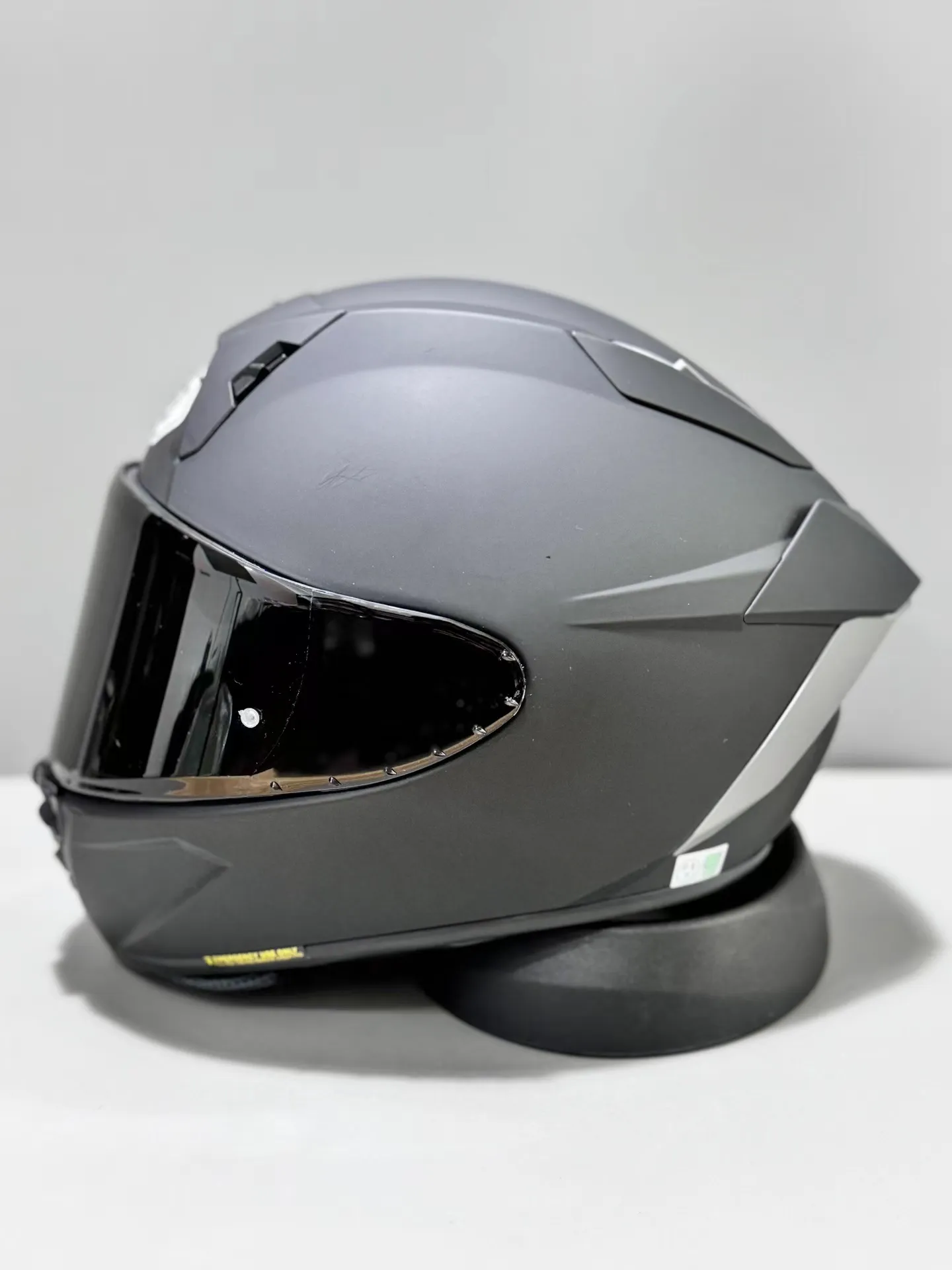 Matte Black Shoei Motorcycle Helmet