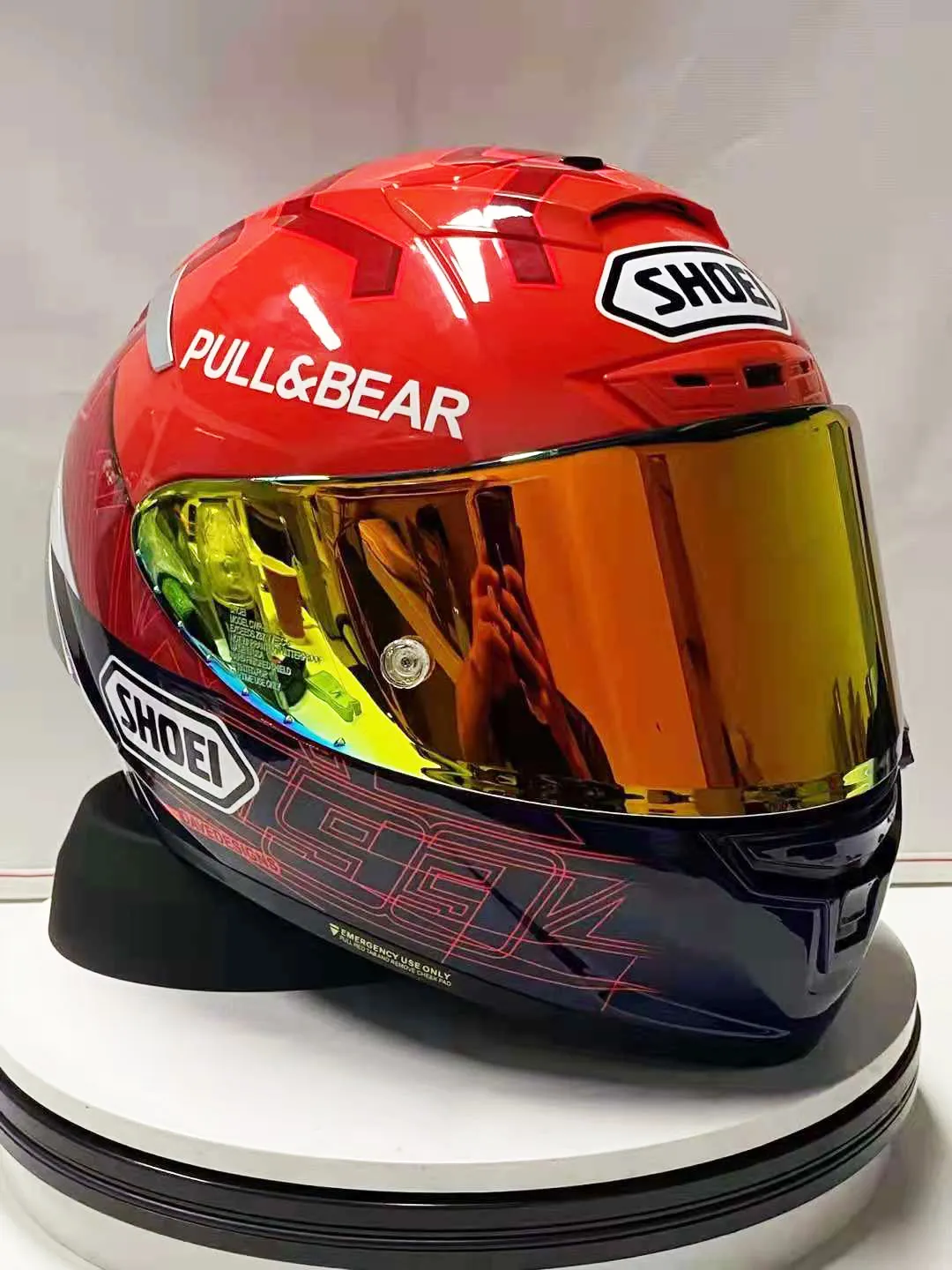 Full Face Racing Helmet Advanced Aerodynamic Design, Anti Fog Visor ...
