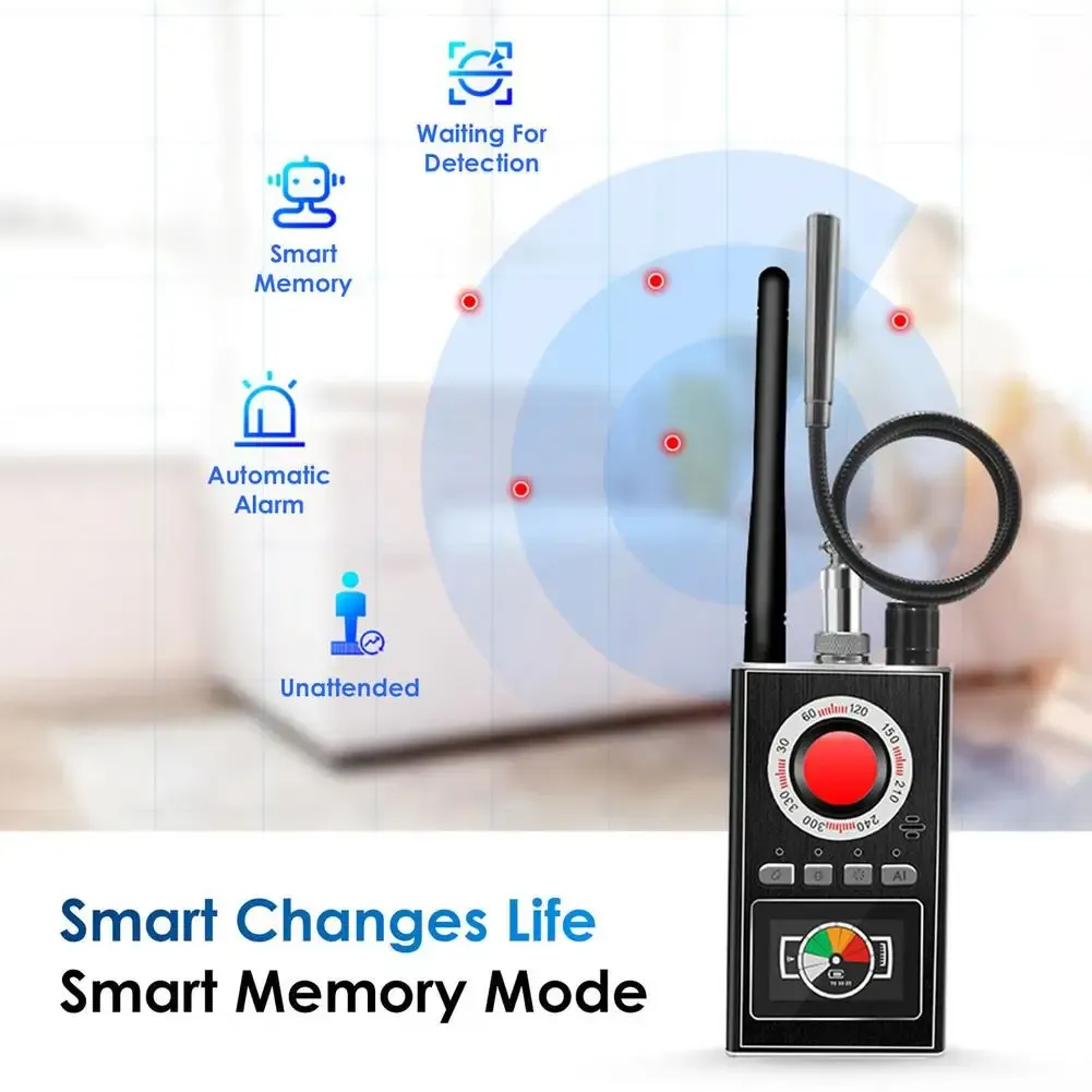 Multifunction Anti-Spy Detector - Camera Bug Detector, GSM Audio Finder ...